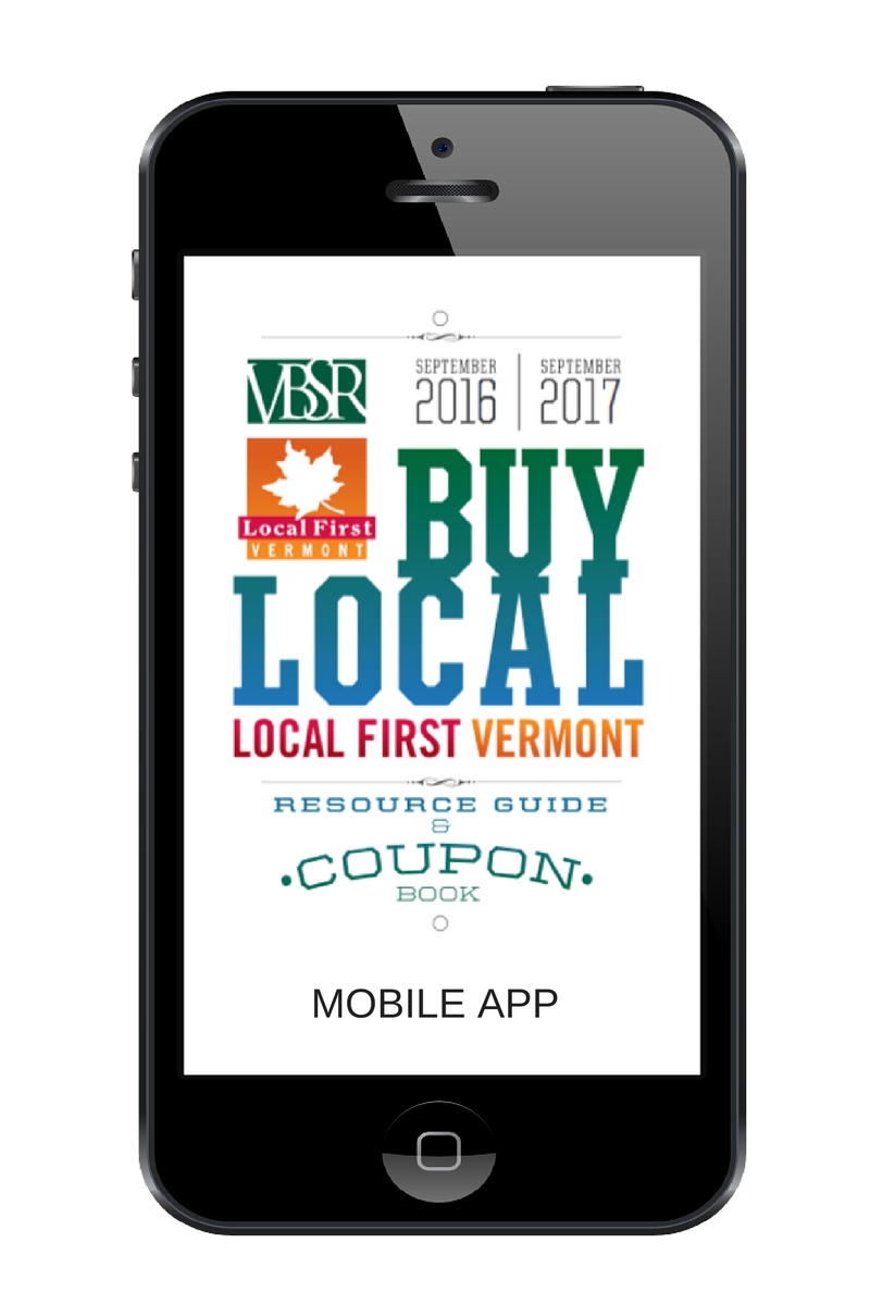 VBSR Launches Local First Vermont Mobile App | VT Farm to Plate