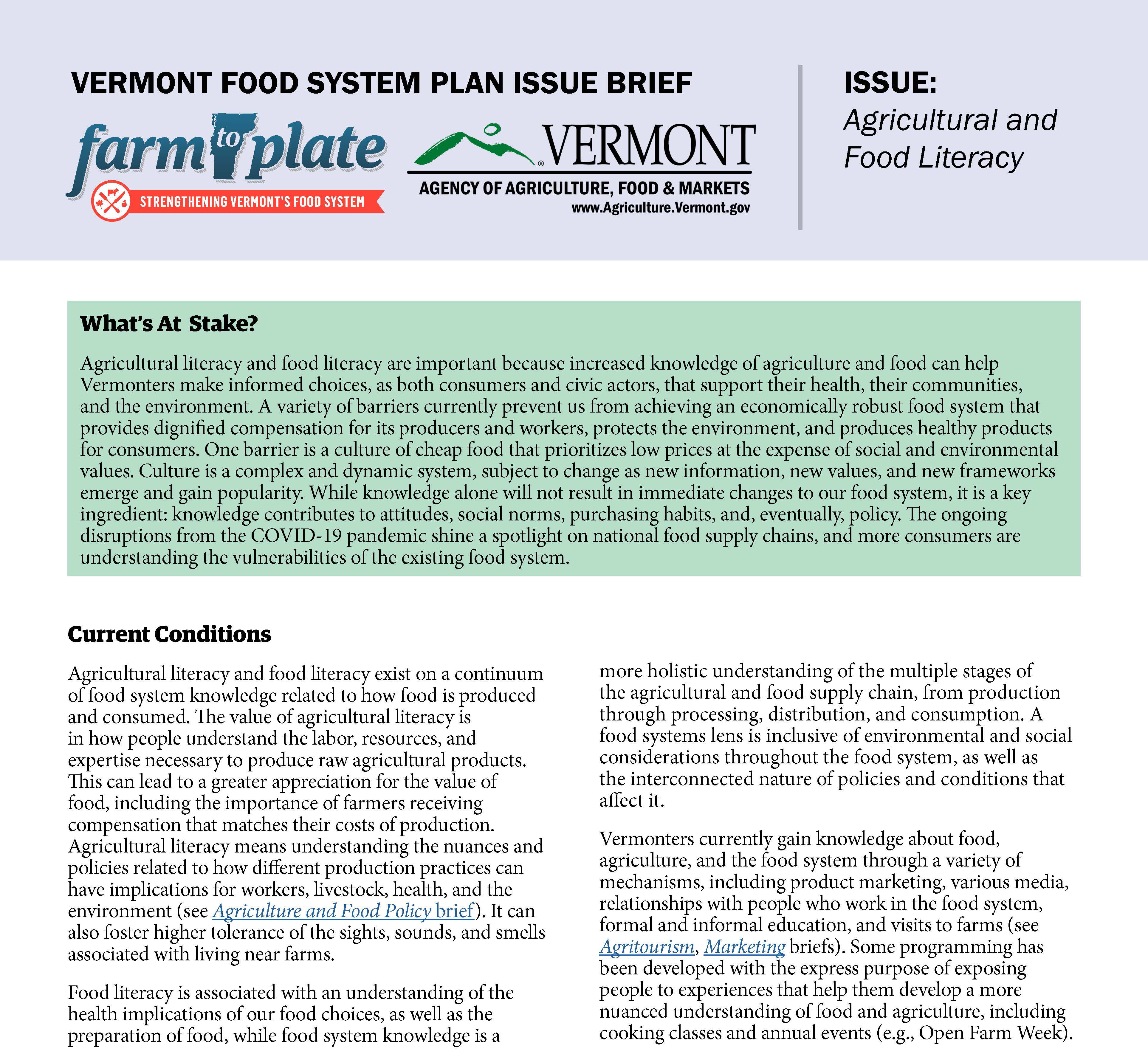 What Are Some Agricultural Issues
